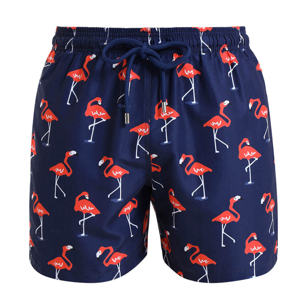 Breazies Swim Shorts - Flamingo | Navy